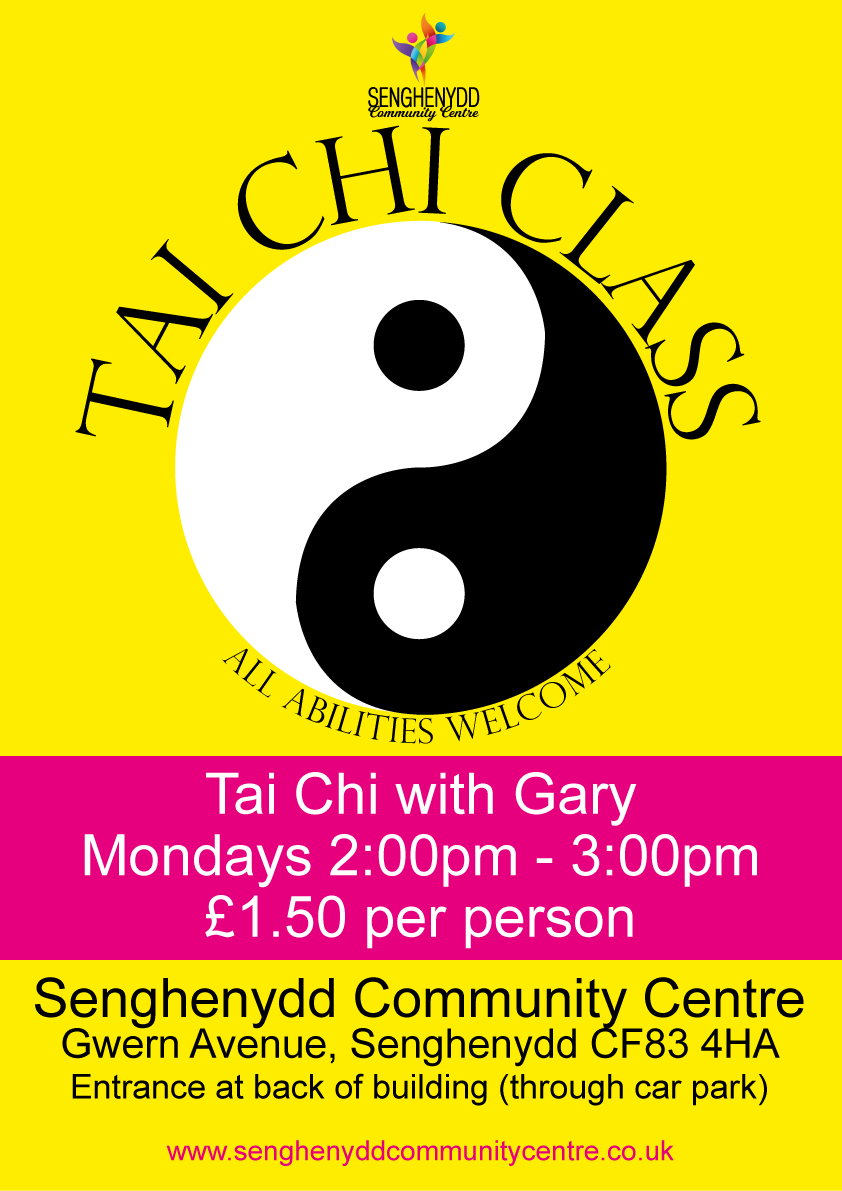Tai Chi Classes restart - Senghenydd Community Centre